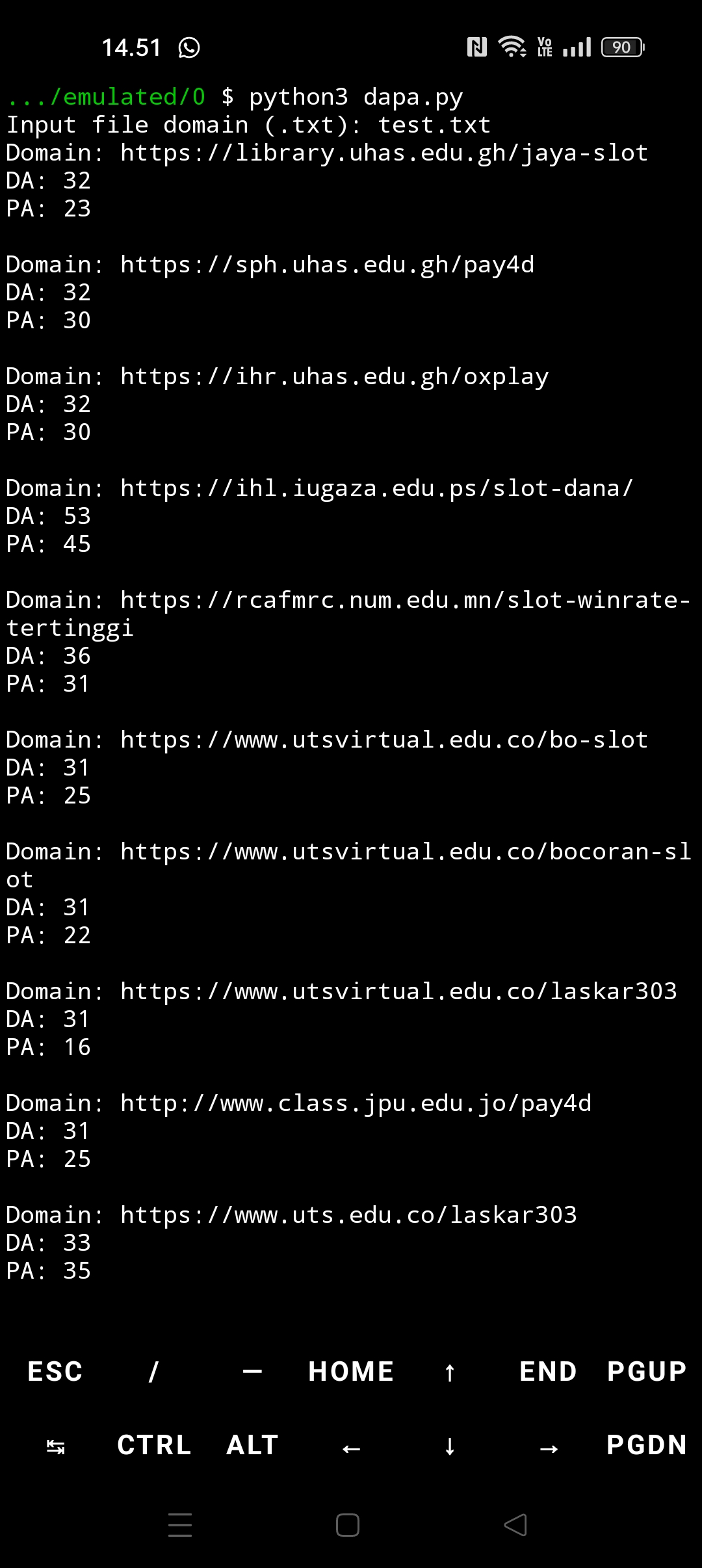 GitHub - cexploit99/Mass-Dapa-Checker: Domain Authority atau cek DA PA adalah alat untuk Cek ...