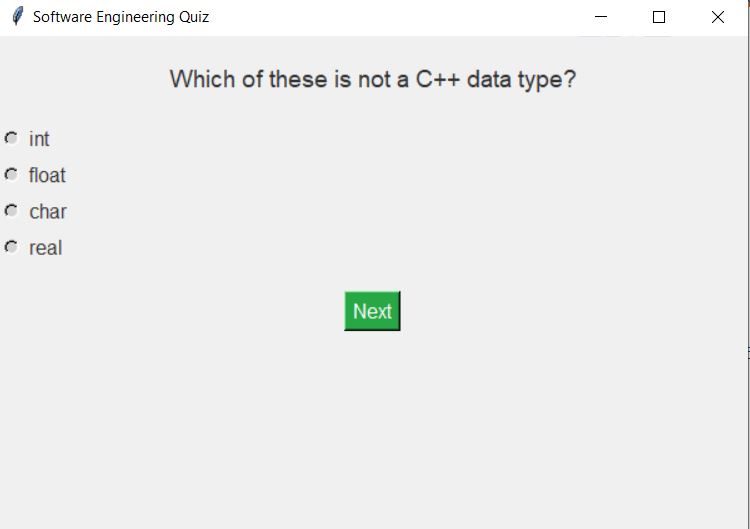 GitHub - Gemeking/Python-quiz-Tkinter-GUI