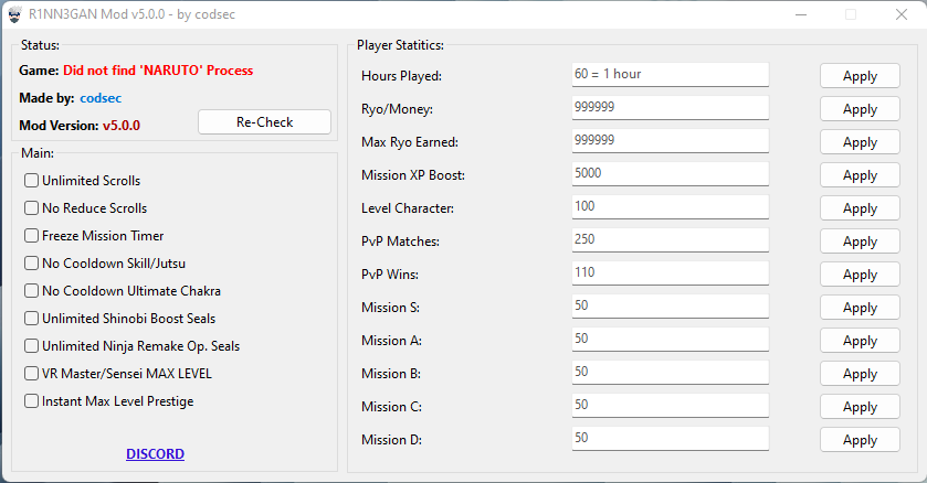 GitHub - codsec/NTBSS-Trainer-Mod: Naruto To Boruto S.S Mod to earn ...