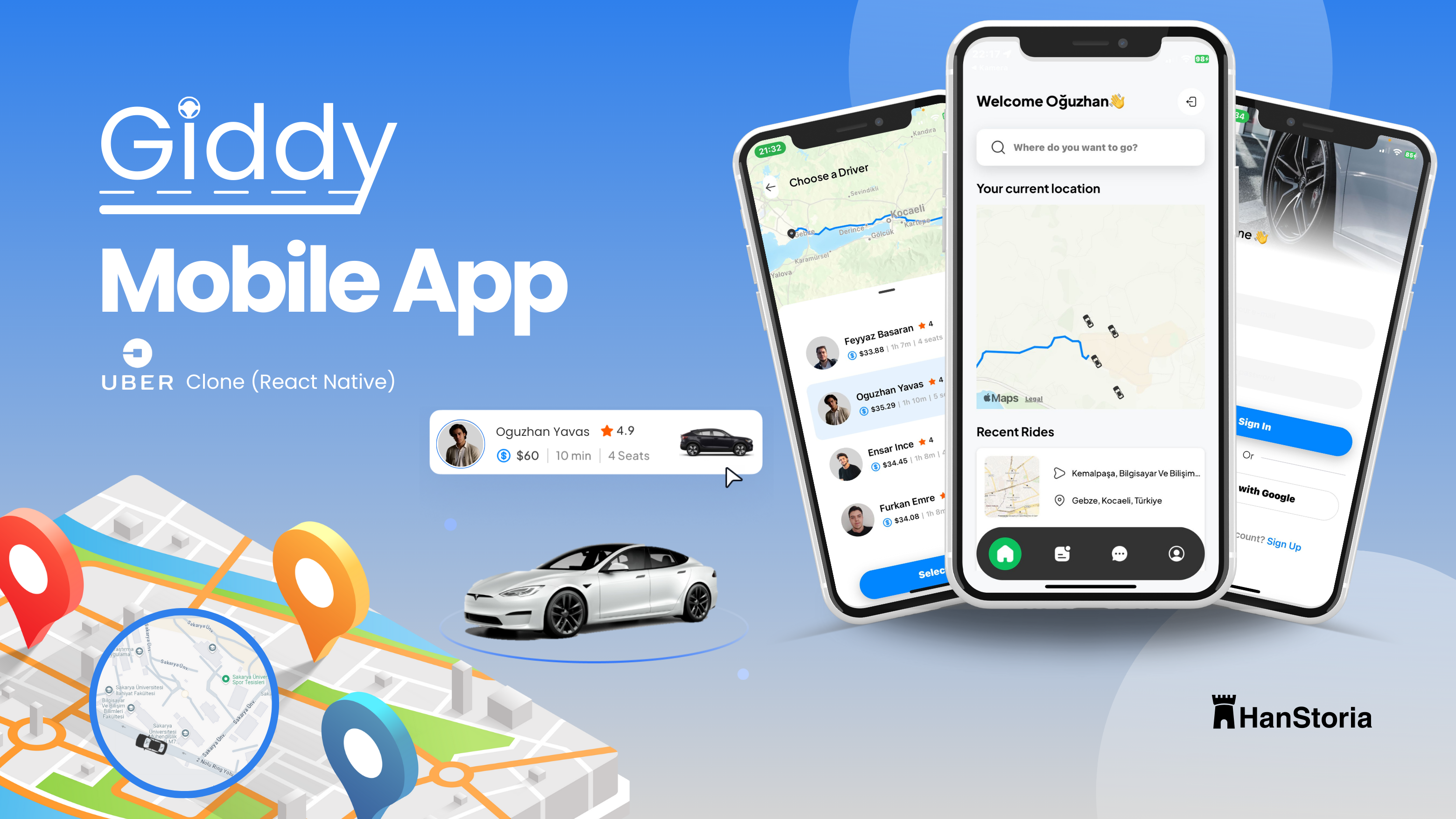 GitHub - oguzhanyavass/Giddy: Uber Clone (React Native Mobile App)