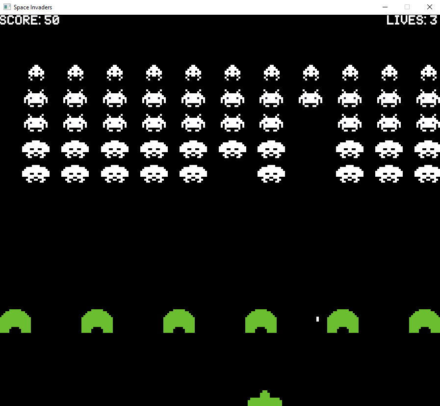 GitHub - john4ster/Space-Invaders: Clone of the arcade game "Space Invaders" made using C++ and ...