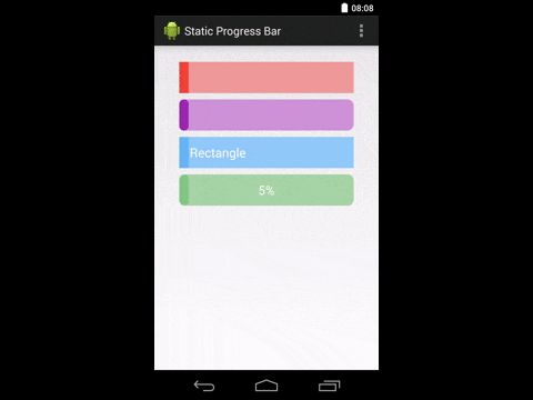 GitHub - NikoYuwono/static-progress-bar: Custom static progress bar for ...