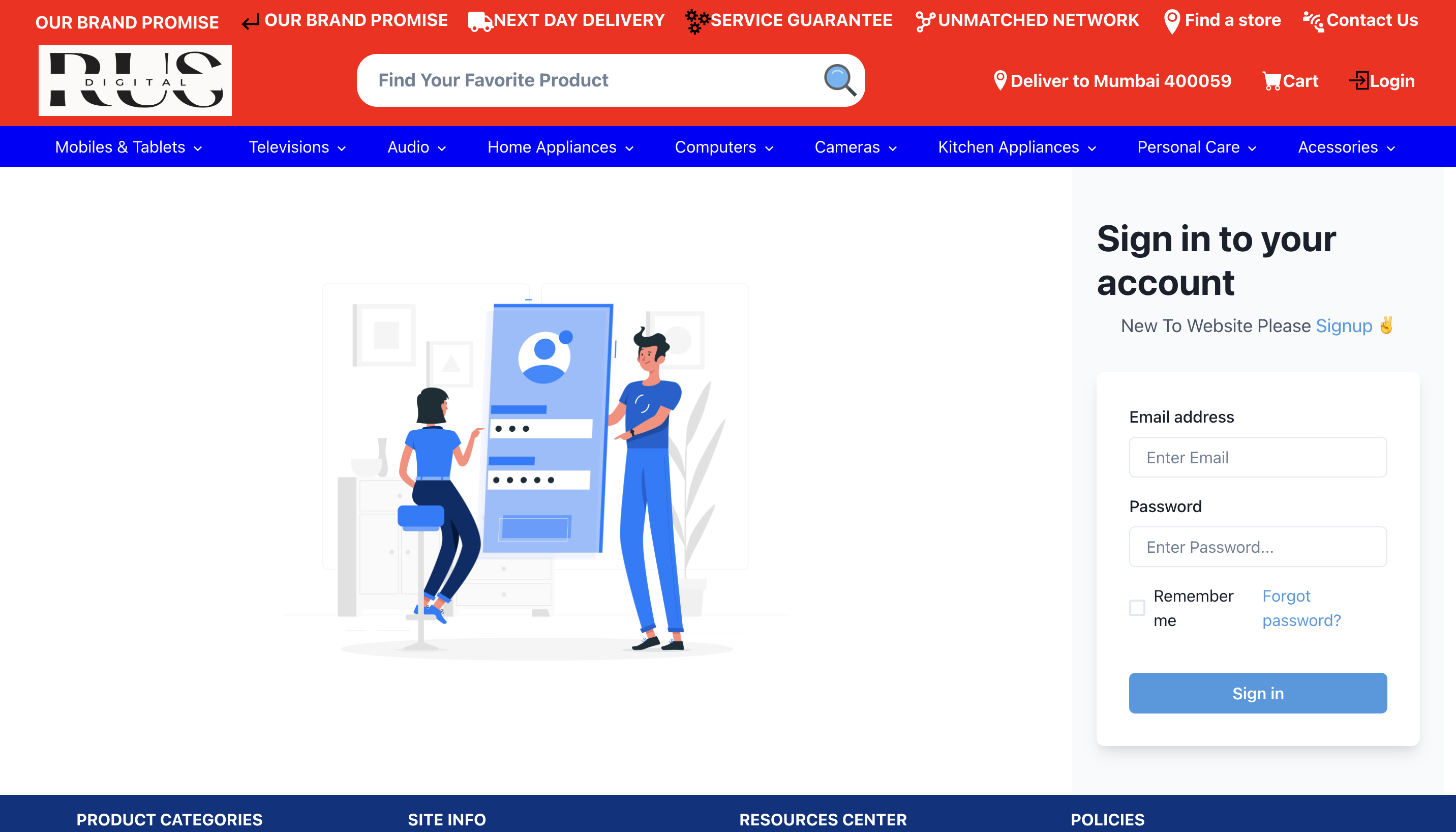 GitHub - RajParmar03/Reliance_digital_clone: It is an E-commerce website to buy Electronics ...