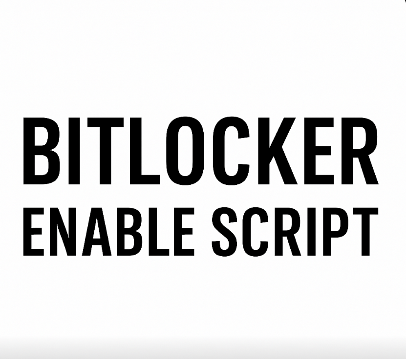 GitHub - rubenmunoz7/Enable-Bitlocker-Remotely: automatically manage ...
