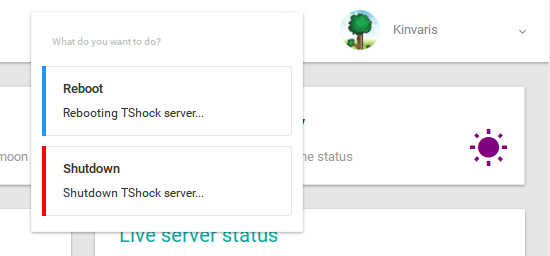 GitHub - Akrasio/TShockWebPanel: A working version of (radishes/tshockweb) for TShock (1.4.4.9 )