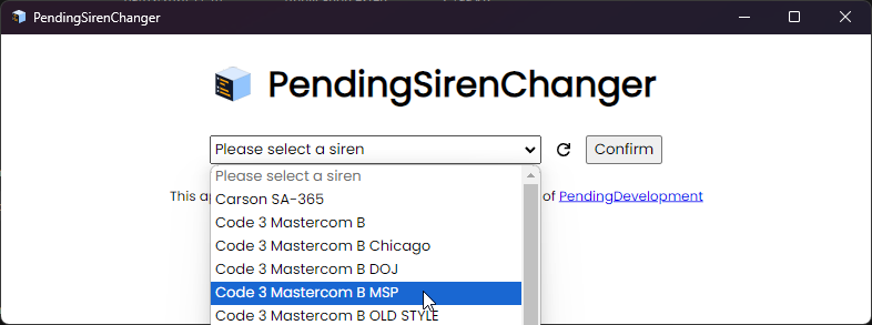 GitHub - PendingMitch/FiveM-Siren-Changer: Change your FiveM sirens with ease.