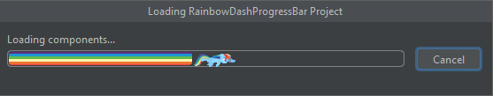 GitHub - Wiesmak/RainbowDashProgressBar: Just like the nyan one but 20% cooler