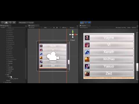 GitHub - WontakKim/DynamicScroll: Unity 3D NGUI Dynamic Scroll