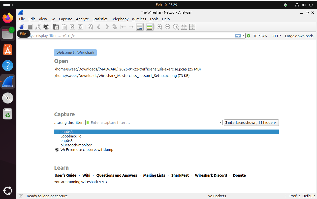 Github Divonisimon97 Detecting Malicious Traffic In Wireshark In This Project I Use