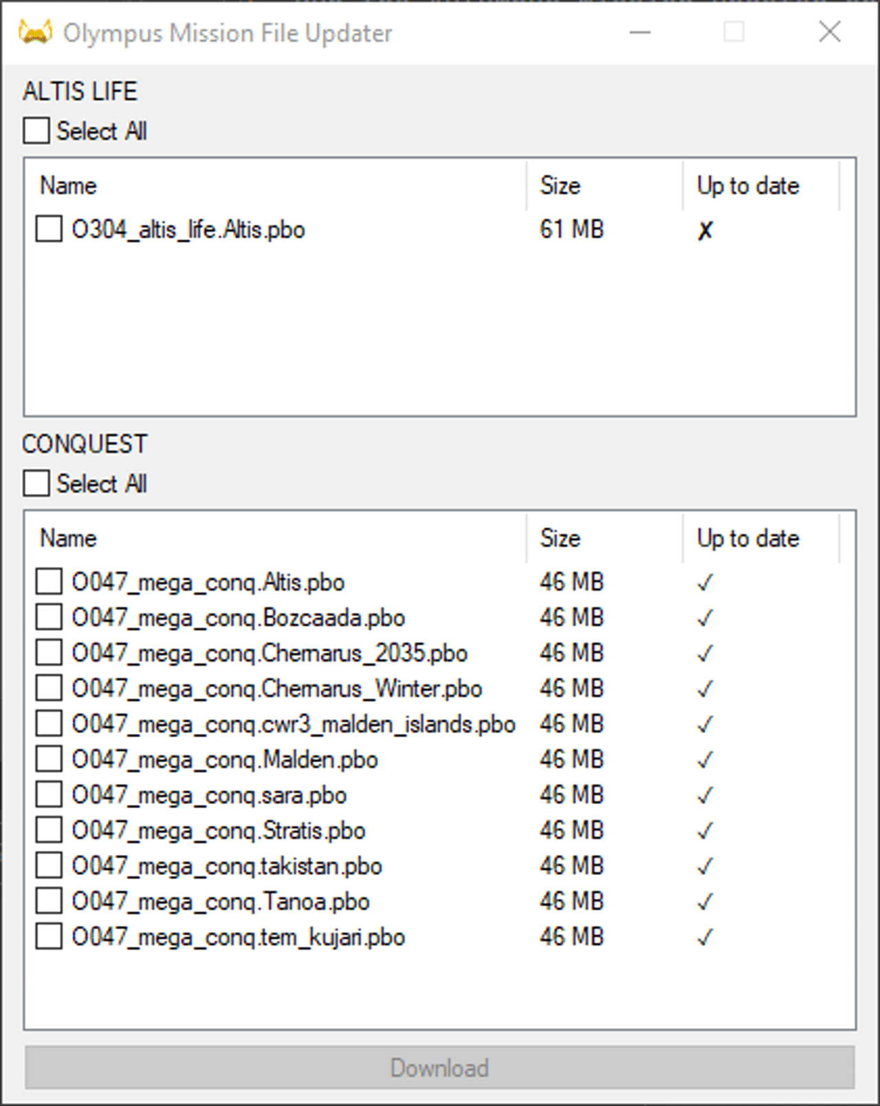 GitHub - olympus-entertainment/olympus-mission-updater: Quickly update mission files for Olympus ...