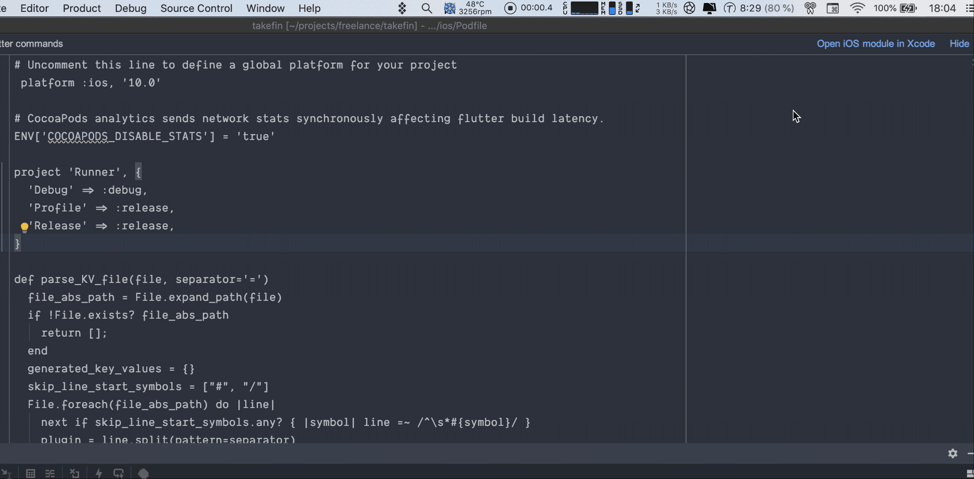 Error connecting to the service protocol: failed to connect to http://127.0.0.1:1029/89AGRYqn_pA ...