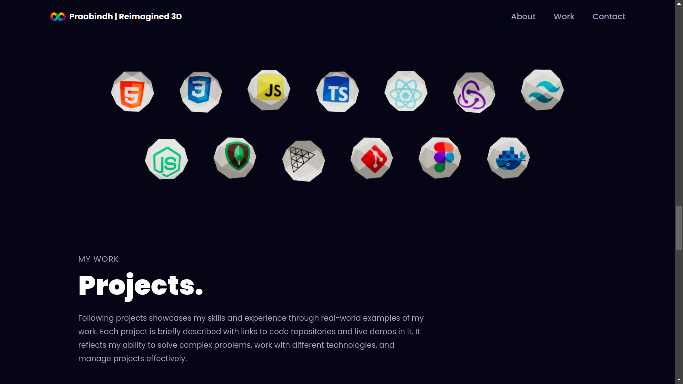 GitHub - praabindhp/Reimagined-3D: Praabindh's Portfolio Created And ... GitHub - praabindhp/Reimagined-3D: Praabindh's Portfolio Created And ...
