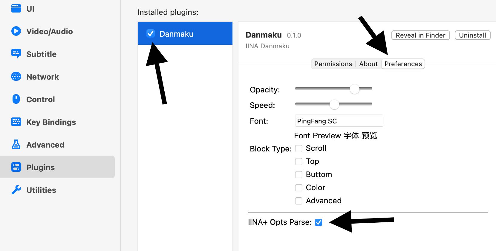 2. IINA 插件版 · xjbeta/iina-plus Wiki · GitHub