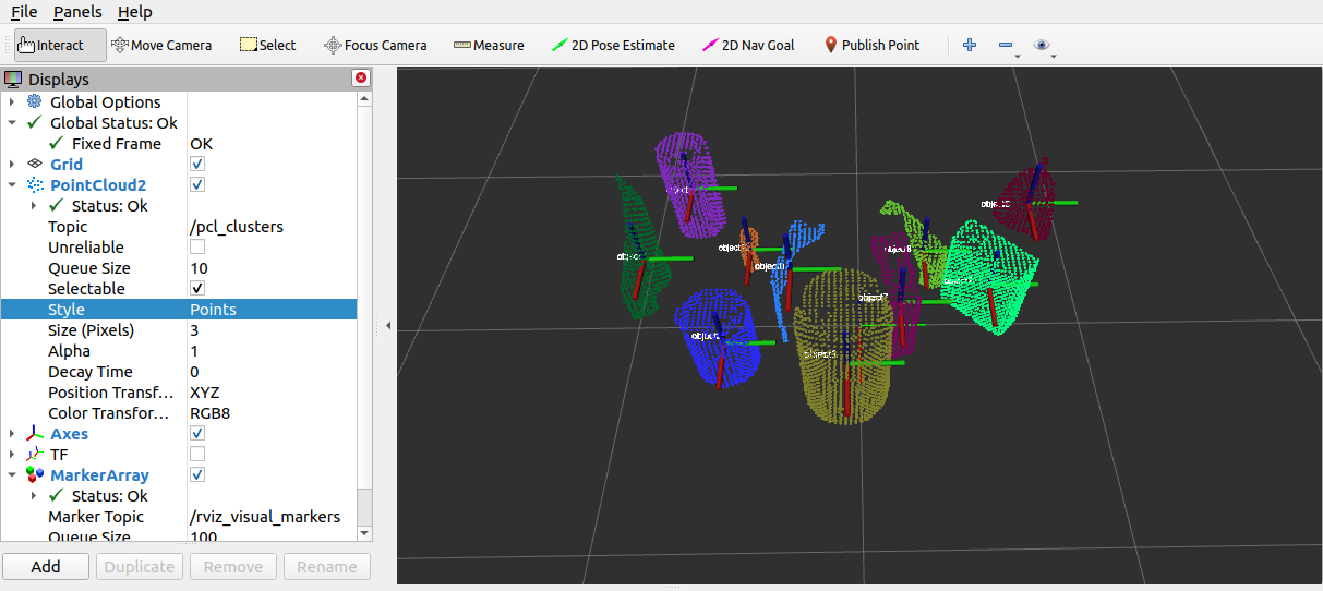 GitHub - anubhav1772/robot_vision: Object Segmentation and Clustering in 3D Point Cloud using ...