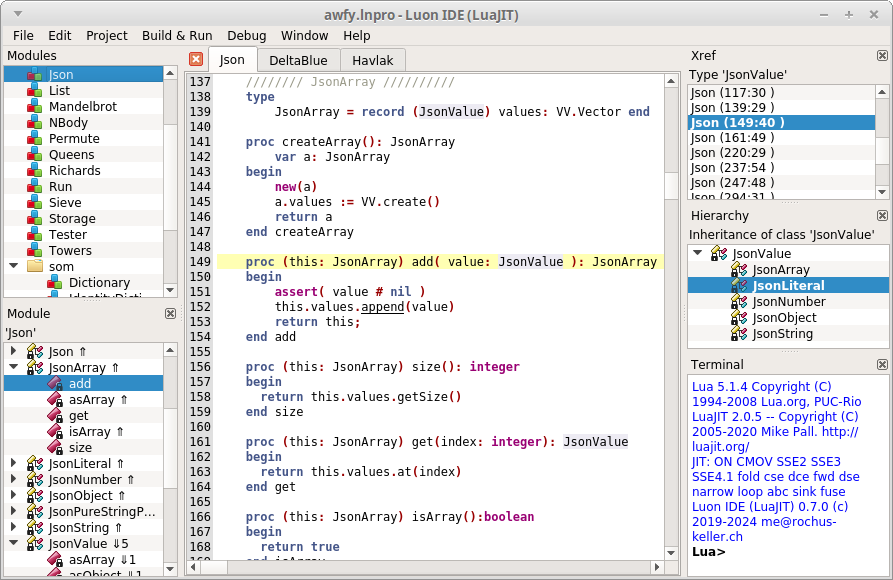 GitHub - rochus-keller/Luon: A compiler and IDE for the Luon programming language - a liaison ...