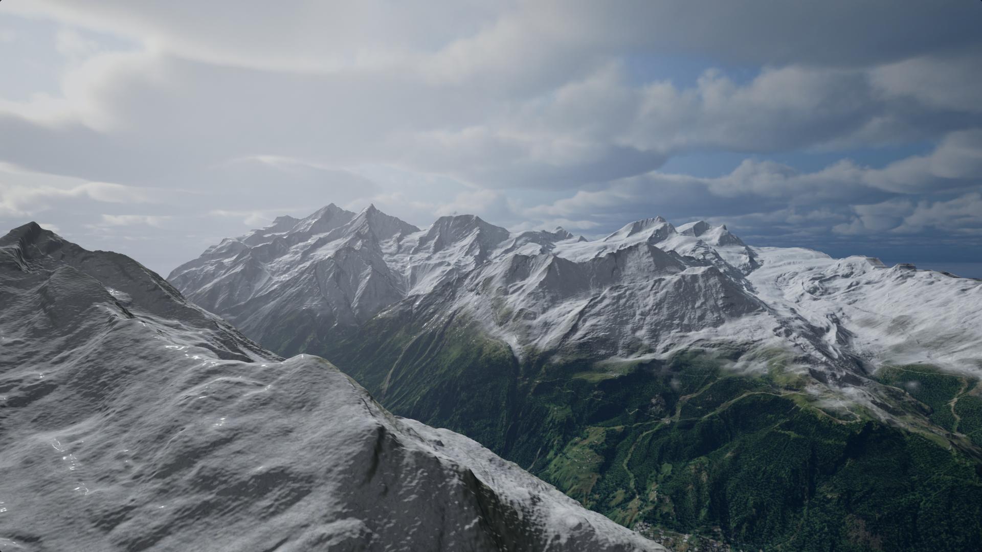 GitHub - bneukom/UnrealSnow: Unreal Engine snow simulation for large terrains using Compute ...