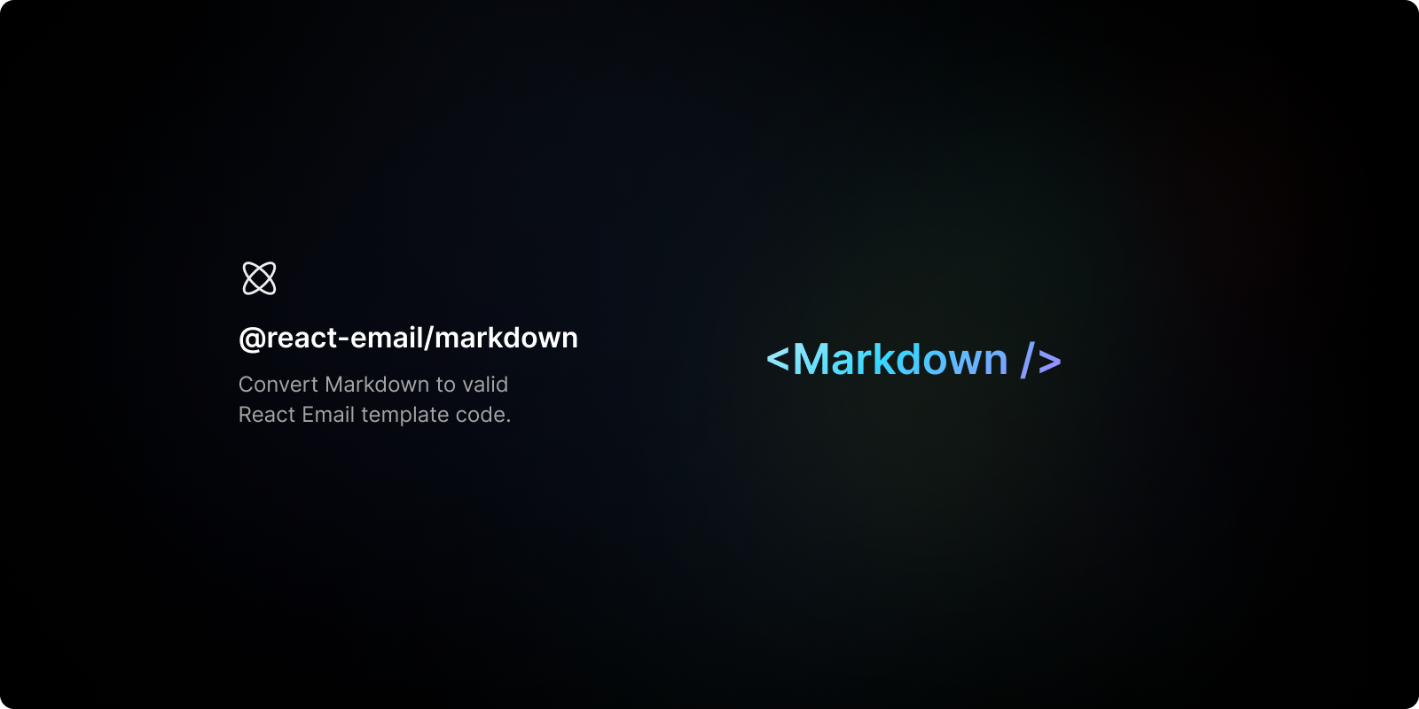 @react-email/markdown - npm @react-email/markdown - npm