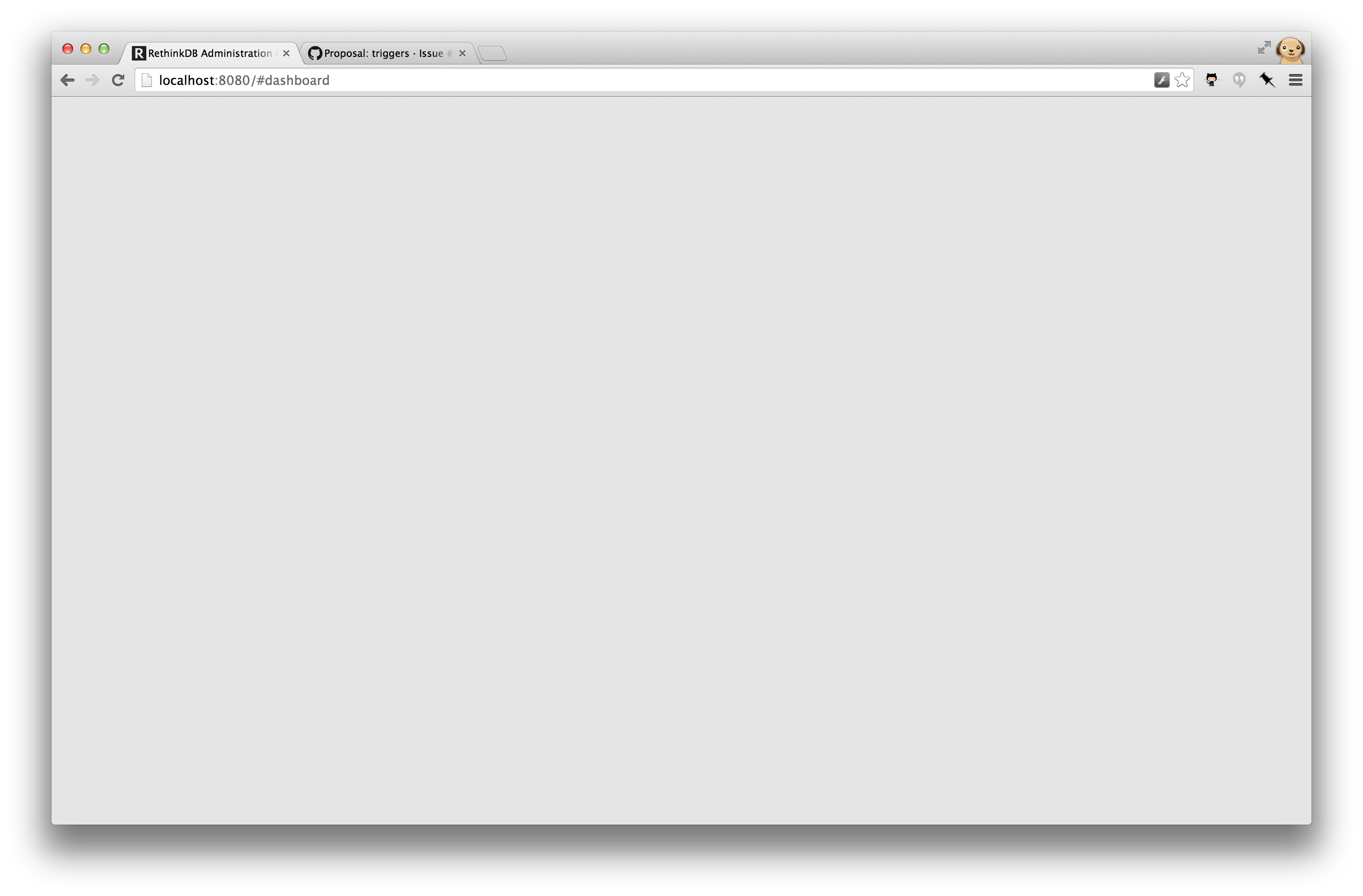 Blank Admin Page On Bulk Inserts · Issue #2159 · rethinkdb/rethinkdb · GitHub