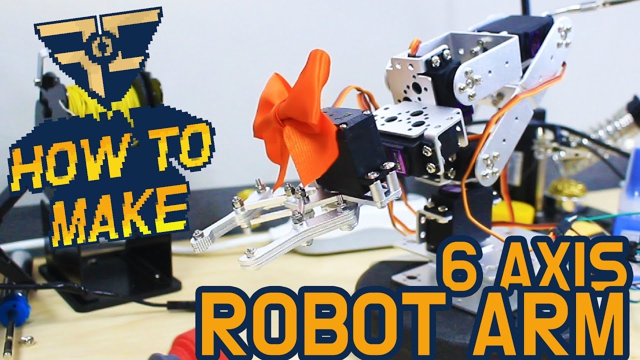 GitHub - KongdoleProduction/RoboticArmController: A 6 DOF servo robotic ...