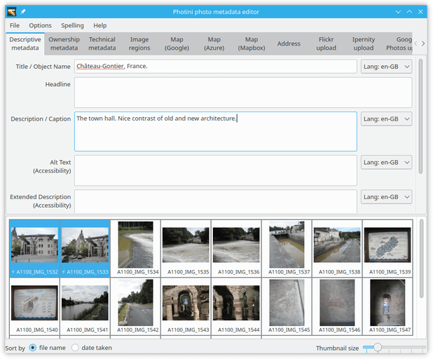 GitHub - jim-easterbrook/Photini: An easy to use digital photograph metadata (Exif, IPTC, XMP ...