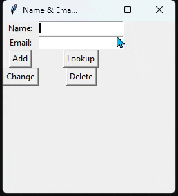 GitHub - micmore/Name-and-Email-Address-Rolodex: This Python application allows users to manage ...