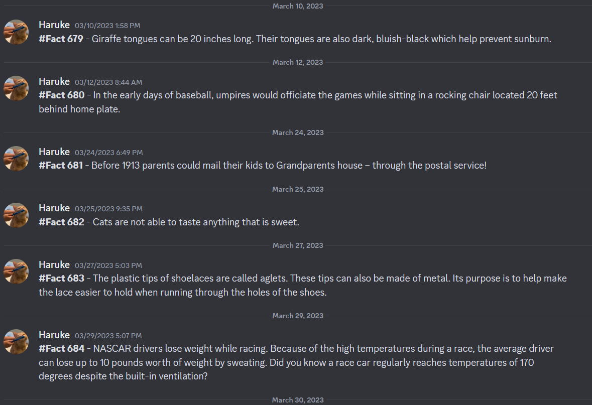 GitHub - xHaruke/fotd-selfbot: A simple selfbot to post facts on discord.