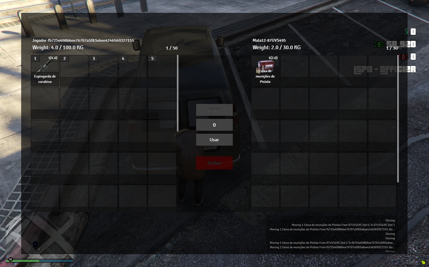 GitHub - 0rangeFox/esx_inventory: An Inventory for ESX framework