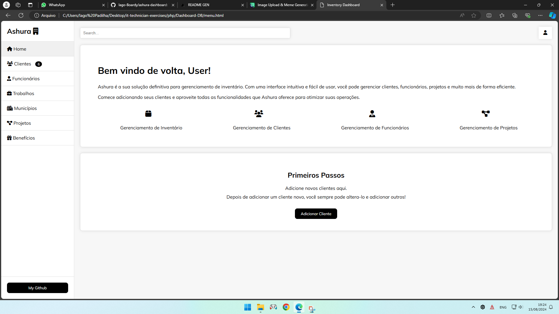 GitHub - Iago-Boardy/ashura-dashboard: The Ashura Dashboard is a CRUD application for managing ...