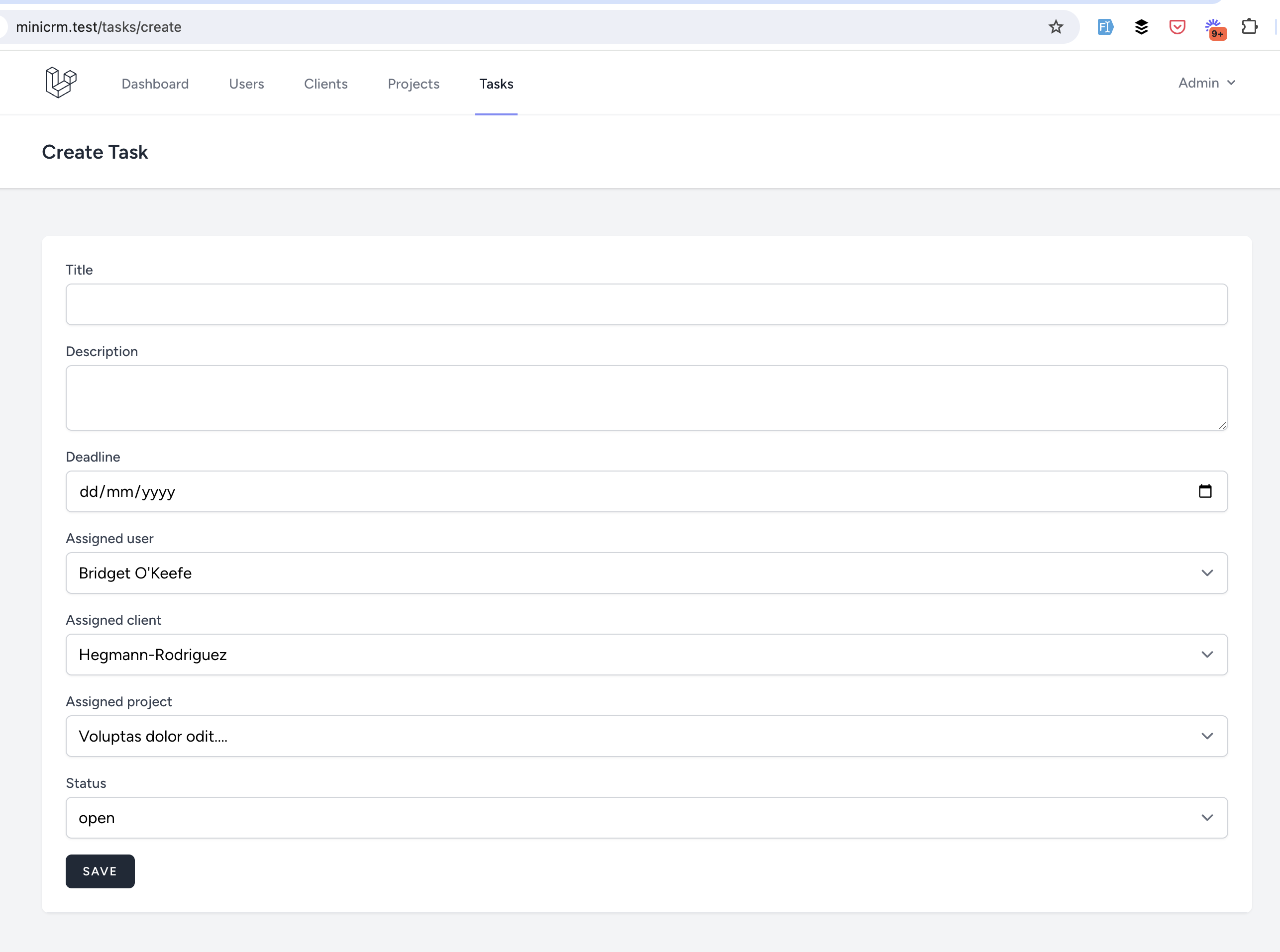 GitHub - LaravelDaily/Laravel-Mini-CRM-Beginners GitHub - LaravelDaily/Laravel-Mini-CRM-Beginners