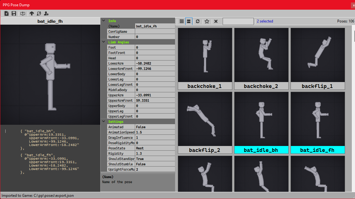 GitHub - CraicX/PPGCharacterPoser: Utility and accompanying game mod for creating and using ...