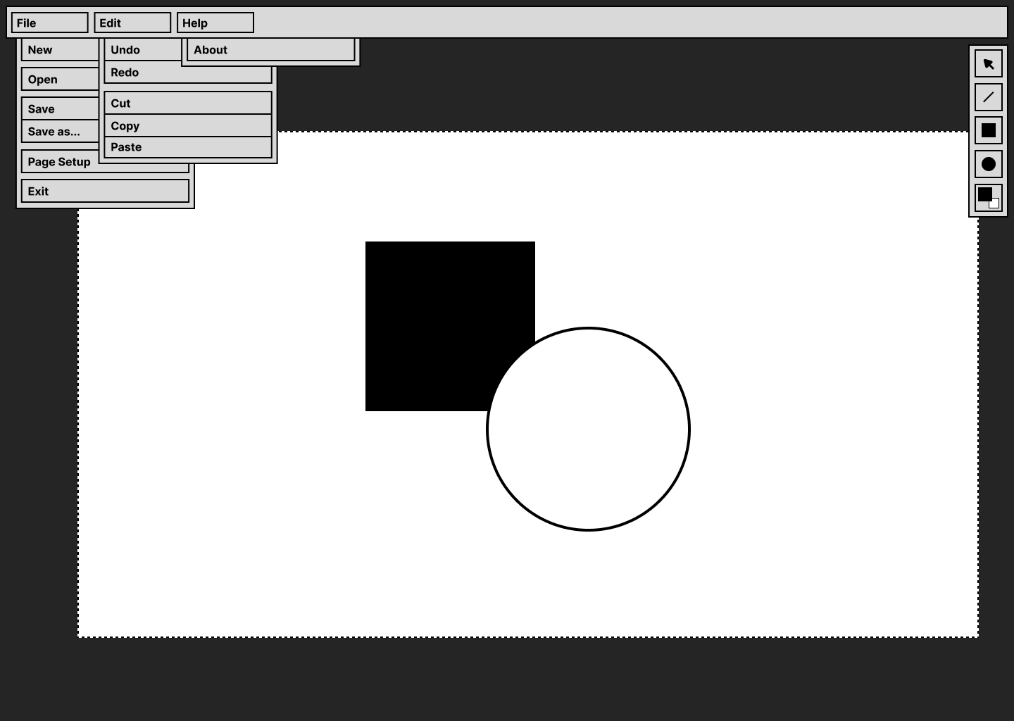 GitHub - toksaitov/simple-graphics-editor-project: The project #2 of the Object-oriented ...