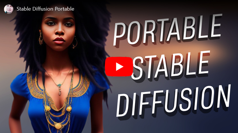 GitHub - serpotapov/stable-diffusion-portable: Stable Diffusion Portable