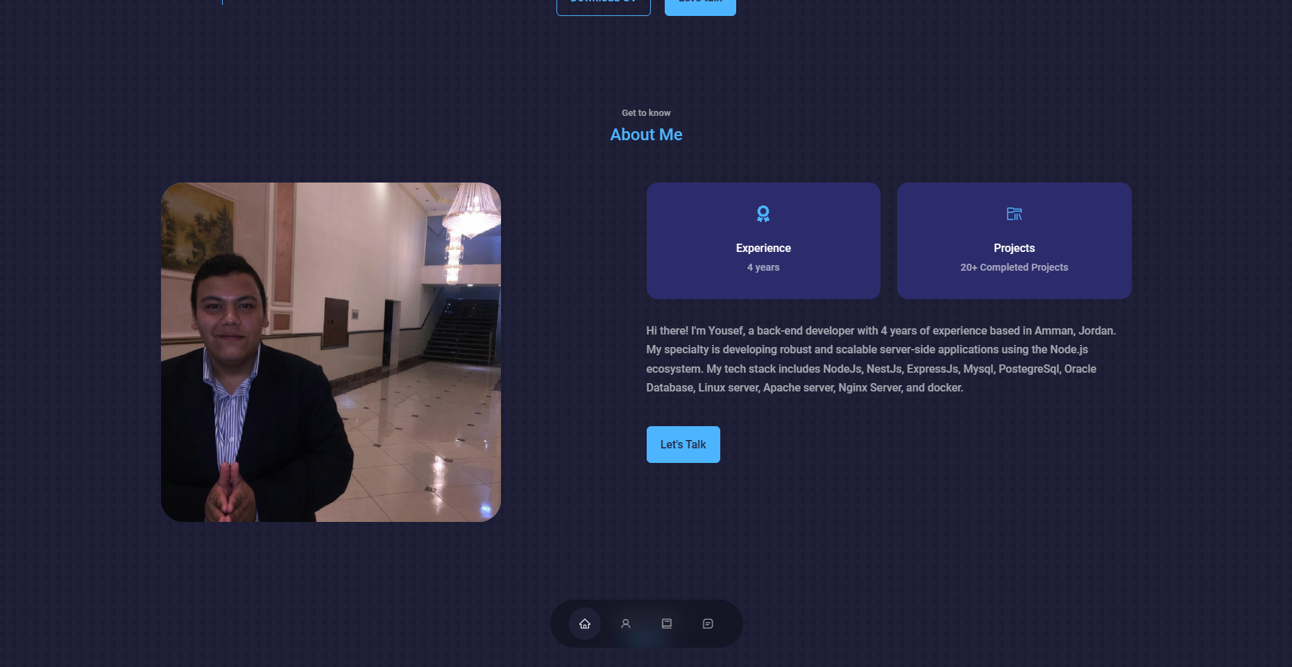 GitHub - yousef-alkhrissat/portfolio-react