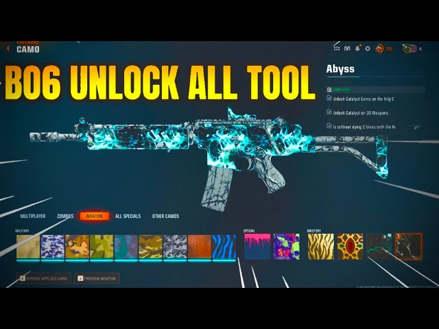 BO6 Unlock all · GitHub