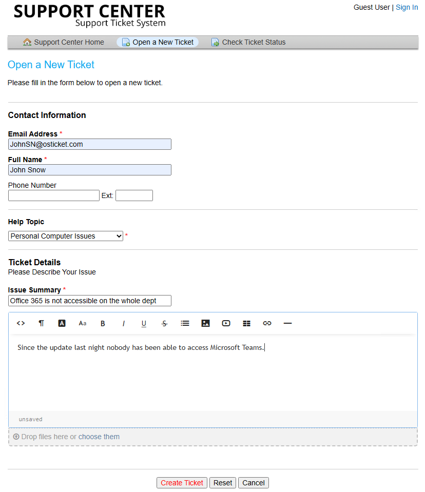 GitHub - Antionetta/ticket-lifecycle