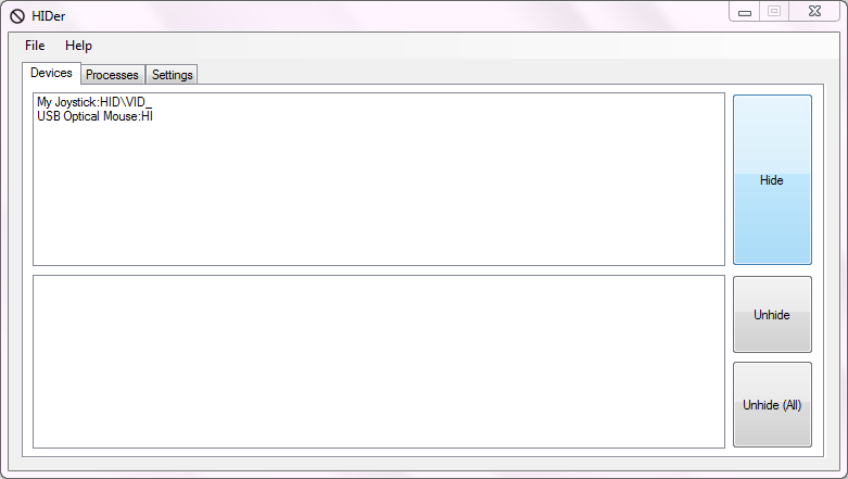 GitHub - samehb/HIDer: HIDer allows you to manage HidGuardian in order ...
