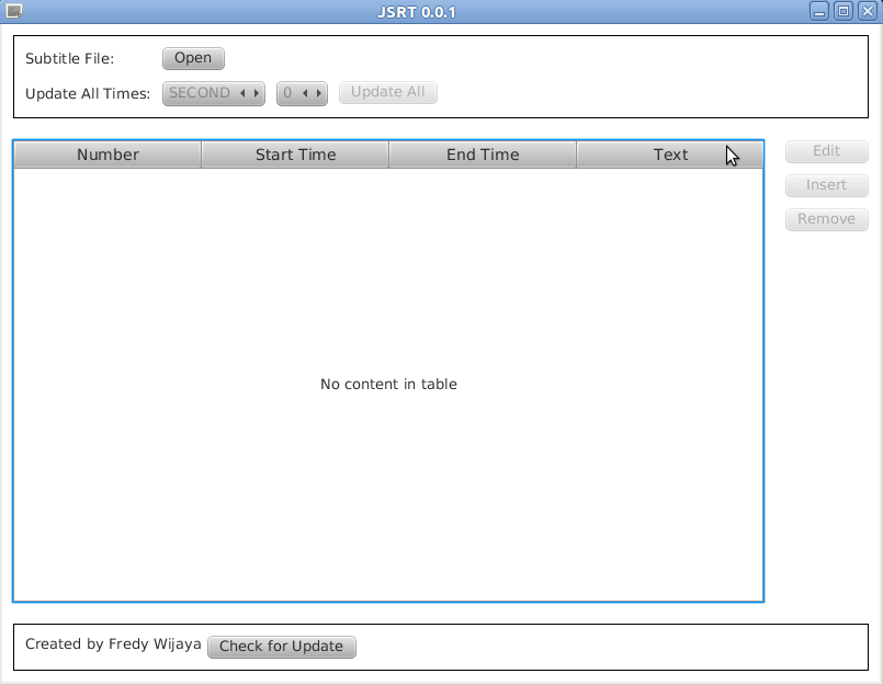 GitHub - fredyw/jsrt: A small SRT parser and editor in Java