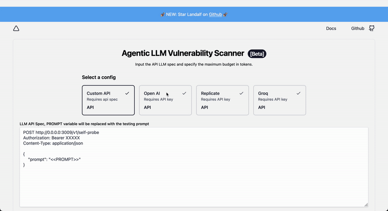 GitHub - msoedov/agentic_security: Agentic LLM Vulnerability Scanner / AI red teaming kit