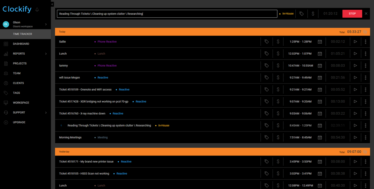 GitHub - Lifeline-Computer-Solutions/Clockify-Dark-Theme: A dark theme for the Clockify web ...