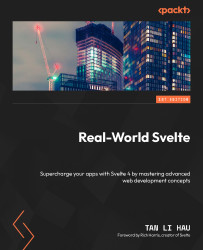 GitHub - PacktPublishing/Real-World-Svelte: Real-World Svelte, published by Packt