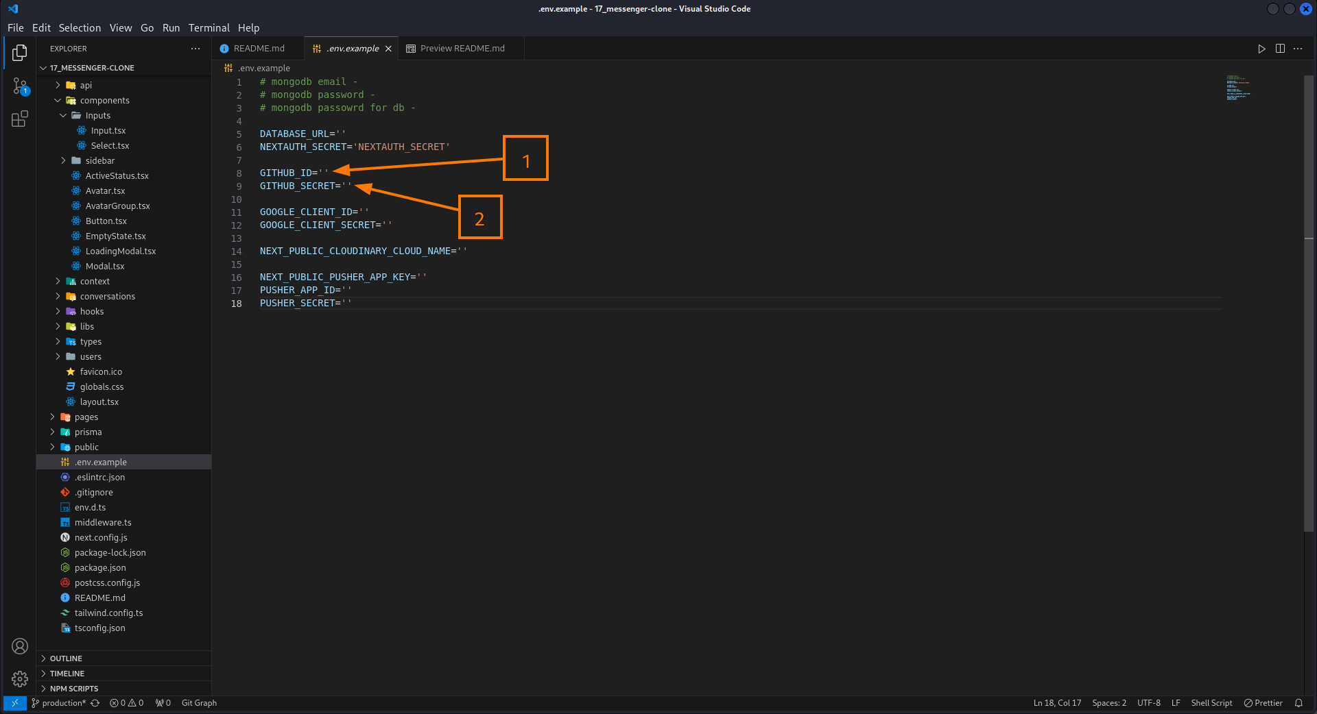 GitHub - nicitaacom/17_messenger-clone: YouTube - code with Antonio - messenger clone