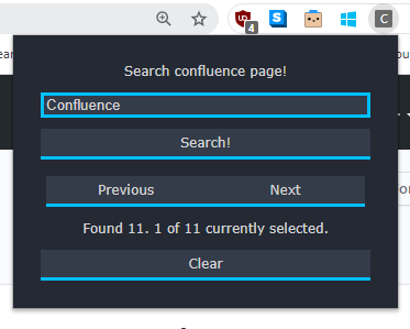 GitHub - vaalkor/ConfluenceSearch: A chrome extension for text search on confluence pages ...