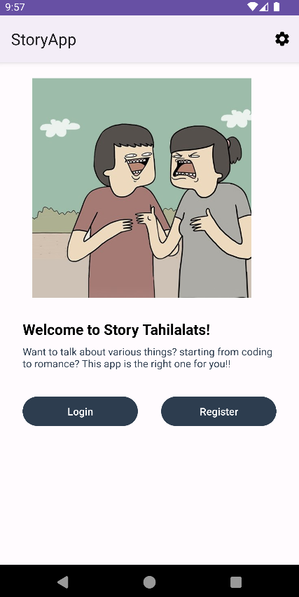 GitHub - austinlieandro/StoryApp: A aplication built with MVVM architecture, this aplication ...