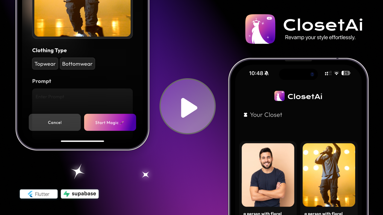 GitHub - ineffablesam/closet-ai: Closet Ai | Revamp your style effortlessly | Designed with ️ ...