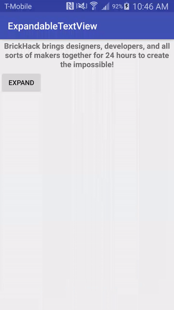 GitHub - Ninjaman494/ExpandableTextView: An expandable TextView based ...