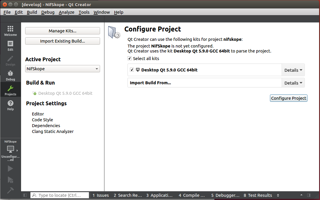 Compiling with Qt Creator (Ubuntu) · niftools/nifskope Wiki · GitHub