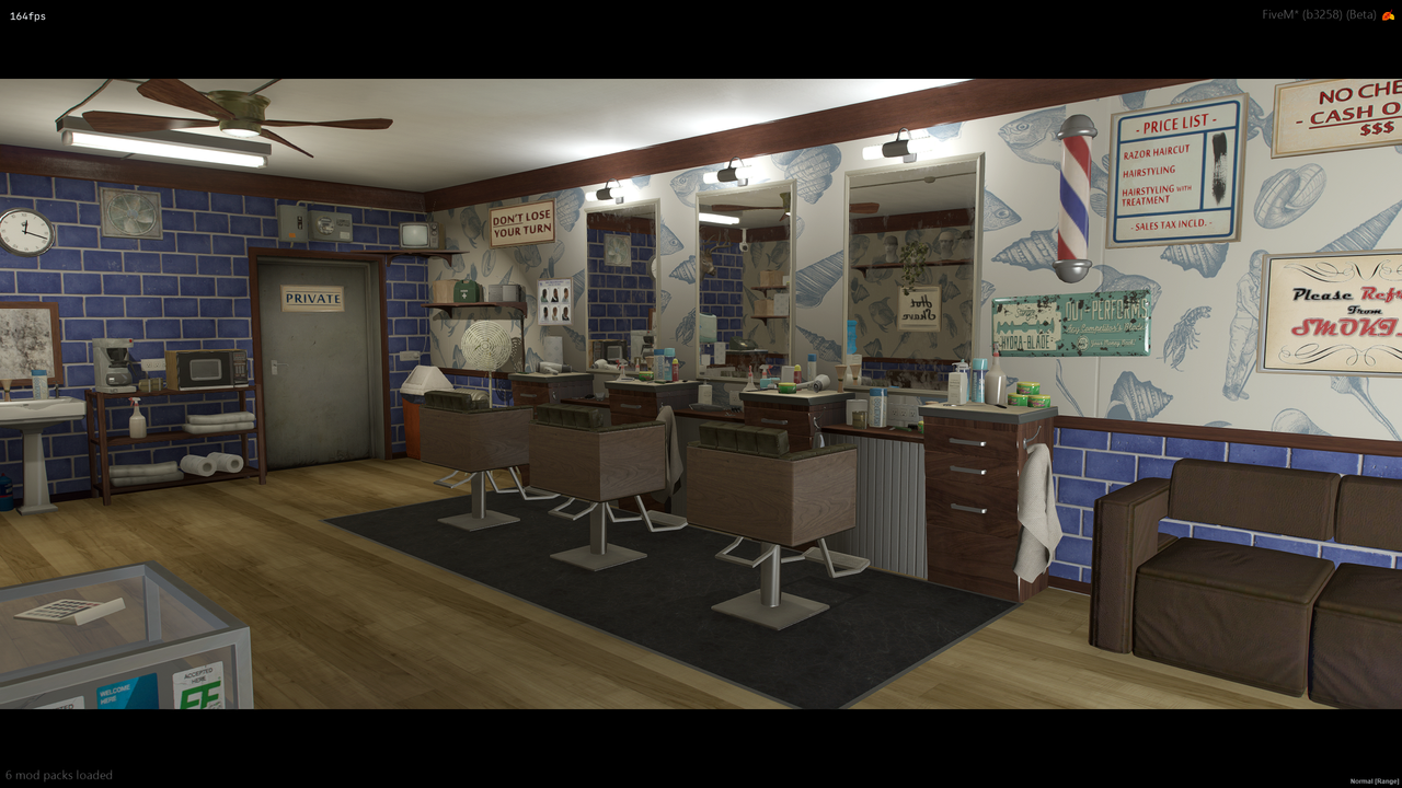 GitHub - HellPortal/hp-barber: Barbershop Retextured, Floor and Ceiling Dirt Cleaned, Old Chairs ...