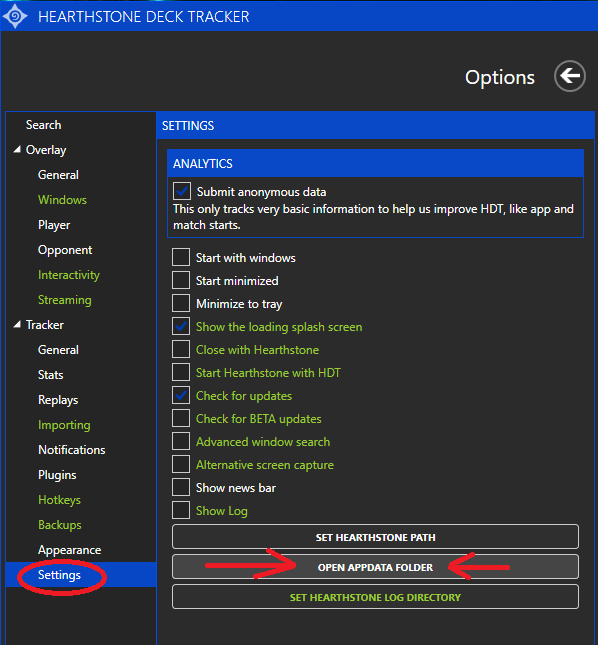 Reporting Issues · HearthSim/Hearthstone-Deck-Tracker Wiki · GitHub