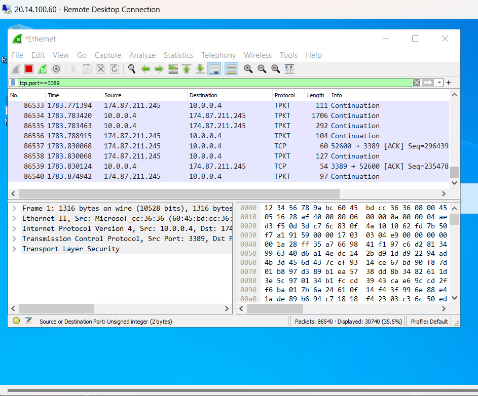 Github Dmendozanv Inspecting Network Traffic In Azure