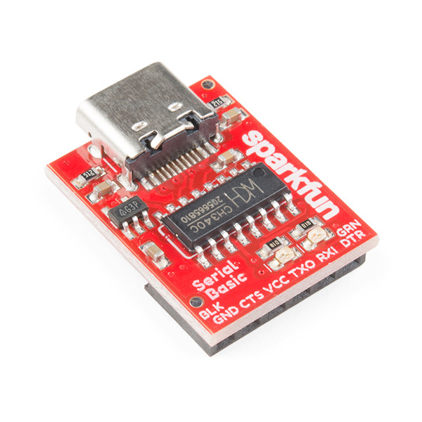 GitHub - sparkfun/Serial_Basic_Breakout-CH340C: A simple USB to serial converter board utilizing ...